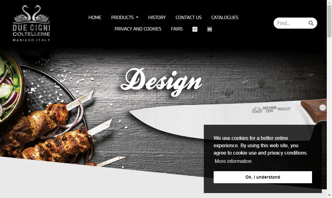 Due Cigni Coltellerie - Oreste Frati Srl | Forniture Alberghiere Online